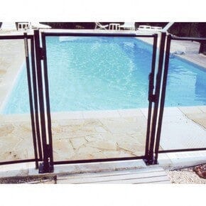 Plastica Rollaway Safety Gate | Pool Safety Fence – H2oFun.co.uk